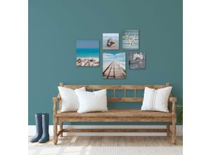 5011583536713 - Leinwandbild ART FOR THE HOME Set Strand Bilder Gr B H T 60 cm x 80 cm x 25 cm Leinwandbild 5 St bunt (mehrfarbig) Leinwandbilder 5011583536713 - Leinwandbild ART FOR THE HOME Set Strand Bilder Gr B H T 60 cm x 80 cm x 25 cm Leinwandbild 5 St bunt (mehrfarbig) Leinwandbilder