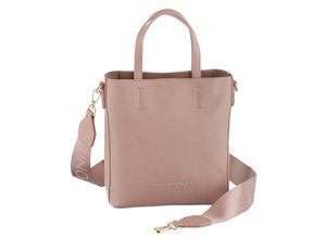 8054942634443 - Shopper VALENTINO BAGS NICOLE Damen Gr B H T 26cm x 25cm x 12cm beige (cipria) Polyurethan (PU) Taschen Umhängetasche Handtasche