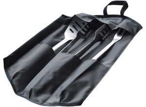 4000591087868 - Grillbesteck-Set ENDERS Premium silber (edelstahlfarben) Edelstahl Grillbesteck-Sets Edelstahl 3er-Set inkl Tasche 4000591087868 - Grillbesteck-Set ENDERS Premium silber (edelstahlfarben) Edelstahl Grillbesteck-Sets Edelstahl 3er-Set inkl Tasche