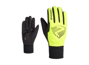 4063833583214 - Fahrradhandschuhe ZIENER DOMMI-Z bike glove junior Kinder Gr L gelb (poison gelb) Materialmix Handschuhe 4063833583214 - Fahrradhandschuhe ZIENER DOMMI-Z bike glove junior Kinder Gr L gelb (poison gelb) Materialmix Handschuhe