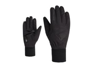 4063833583177 - Fahrradhandschuhe ZIENER DOMMI-Z bike glove junior Kinder Gr L schwarz Materialmix Handschuhe