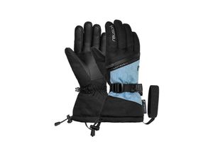 4060485581117 - Skihandschuhe REUSCH Demi R-TEX XT Damen Gr 65 schwarz hellblau 94% Polyester 6% Polyurethan mehrfarbig Handschuhe mit verstellbarem Verschluss 4060485581117 - Skihandschuhe REUSCH Demi R-TEX XT Damen Gr 65 schwarz hellblau 94% Polyester 6% Polyurethan mehrfarbig Handschuhe mit verstellbarem Verschluss