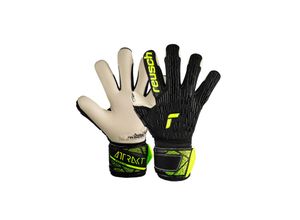 4060485480922 - Torwarthandschuhe REUSCH Attrakt Freegel Gold Junior Jungen Gr 5 schwarz (schwarz gelb) 55% Elastodien 30% Polyester 10% Polypropylen 5% Polyurethan mehrfarbig Handschuhe mit Finger Support Evolution Negative Cut