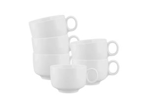 4262517047893 - Milchkaffeetassen mit Henkel Sento Home 350 ml 6er Set
