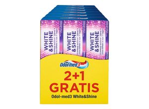 4026600135092 - Odol Med 3 Zahncreme White & Shine 225 ml 6er Pack