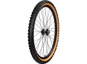 4250845959735 - Komplettrad Felge mit Reifen Mountainbike Felgen Laufradsatz Fahrrad Laufrad schwarz braune Sidewall 26 x 235 Vorderrad