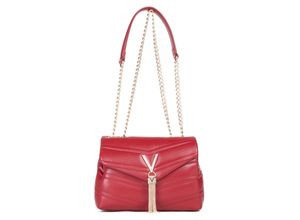 8054942517944 - Umhängetasche VALENTINO BAGS FLAP BAG PRIVILEGE Damen Gr B H T 23cm x 17cm x 9cm rosso scuro Lederimitat Taschen Schultertasche Henkeltasche Handtasche Damen