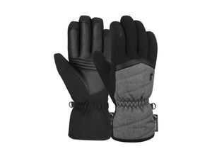 4060485514542 - Skihandschuhe REUSCH Lenda R-TEX XT Damen Gr 75 schwarz (schwarz grau) 90% Polyester 8% Ziegenleder 2% Elasthan unifarben Handschuhe mit wasserdichter und atmungsaktiver Funktion 4060485514542 - Skihandschuhe REUSCH Lenda R-TEX XT Damen Gr 75 schwarz (schwarz grau) 90% Polyester 8% Ziegenleder 2% Elasthan unifarben Handschuhe mit wasserdichter und atmungsaktiver Funktion
