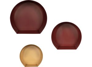4063074400622 - Deko-Wandregal KAYOOM Wandregal-Set Triple 110 Regale Gr B H T 27 cm x 375 cm x 12 cm rot Deko-Regale 4063074400622 - Deko-Wandregal KAYOOM Wandregal-Set Triple 110 Regale Gr B H T 27 cm x 375 cm x 12 cm rot Deko-Regale