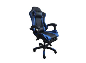 4255701927293 - Schreibtischstuhl Krit Relax Schwarz-Blau