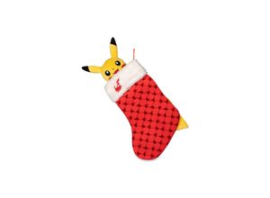 0820650036965 - Pokemon - Pikachu Nikolaus Plüsch-Stiefel Weihnachten Deko Dekoration Stocking