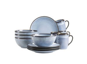 9010933065794 - Frühstücksset Steinzeug Smokys