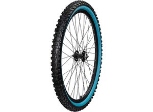 4250845959674 - Komplettrad Felge mit Reifen Mountainbike Felgen Laufradsatz Fahrrad Laufrad schwarz türkis 26 x 235 Vorderrad
