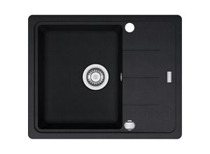7612981127282 - Spüle Schwarz Stein 62x50x20 cm Küchen Küchenausstattung Küchenspülen 7612981127282 - Spüle Schwarz Stein 62x50x20 cm Küchen Küchenausstattung Küchenspülen