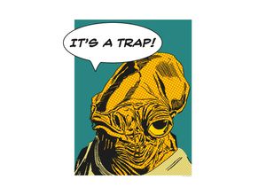 4055065163142 - Bild KOMAR Star Wars Classic Comic Quote Ackbar bunt (farbe bild(er) bunt) B40cm H50cm Holz Papier Bilder Wandbild zur Dekoration im Kinderzimmer - ohne Rahmen 4055065163142 - Bild KOMAR Star Wars Classic Comic Quote Ackbar bunt (farbe bild(er) bunt) B40cm H50cm Holz Papier Bilder Wandbild zur Dekoration im Kinderzimmer - ohne Rahmen