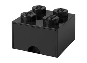 5711938029449 - Room Copenhagen Aufbewahrungsbox LEGO Brick Drawer 4 schwarz