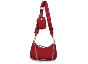 8720857671766 - Umhängetasche STEVE MADDEN STEVE MADDEN Taschen Textil Damen Gr onesize rot Textil Taschen