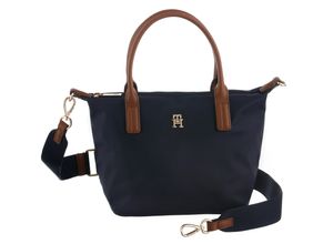 8721222000624 - Tragetasche TOMMY HILFIGER POPETTE MINI TOTE Damen Gr B H T 30cm x 185cm x 14cm blau (dunkelblau) Leder Nylon Taschen Damen Umhängetasche Minibag mit abnehmbarem Umhängeriemen 8721222000624 - Tragetasche TOMMY HILFIGER POPETTE MINI TOTE Damen Gr B H T 30cm x 185cm x 14cm blau (dunkelblau) Leder Nylon Taschen Damen Umhängetasche Minibag mit abnehmbarem Umhängeriemen