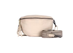4046478072800 - Handtasche HARBOUR 2ND Evi Damen Gr B H T 28cm x 18cm x 10cm beige (cream) Rindsleder Taschen