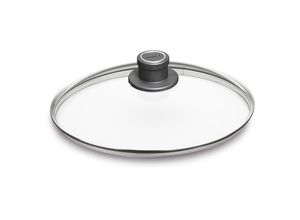 4032525100282 - Pfannendeckel WOLL MADE IN GERMANY grau (transparent anthrazit) Ø28cm Glas Deckel