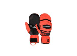 4060485352601 - Fäustlinge REUSCH Worldcup Warrior Damen Gr 75 schwarz (schwarz rot) 77% Polyester 8% Ziegenleder 7% Polyamid 5% Leder 3% Polyurethan mehrfarbig Handschuhe mit eingearbeitetem Fingerfutter