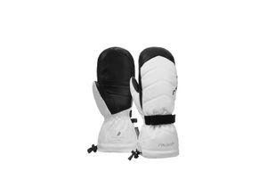 4060485338667 - Fäustlinge REUSCH Nadia R-TEX XT Mitten Damen Gr 75 schwarz-weiß (weiß schwarz) 75% Polyester 20% Ziegenleder mehrfarbig Handschuhe extra warm wasserdicht und atmungsaktiv 4060485338667 - Fäustlinge REUSCH Nadia R-TEX XT Mitten Damen Gr 75 schwarz-weiß (weiß schwarz) 75% Polyester 20% Ziegenleder mehrfarbig Handschuhe extra warm wasserdicht und atmungsaktiv