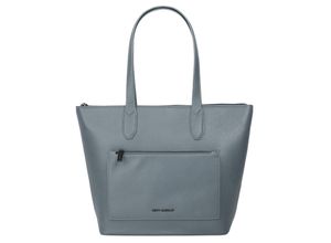 4022581348308 - Shopper BETTY BARCLAY Damen Gr B H T 42cm x 30cm x 13cm onesize blau Kunstfaser leicht glänzend unifarben Taschen