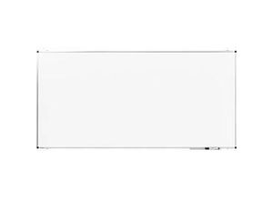 8713797099752 - Whiteboard PREMIUM Hoch- Querformat Stahl weiß lackiert + Aluminiumrahmen magnethaftend Ablageschale + Zubehör B 2000 x H 1000 mm