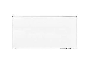 8713797099738 - Whiteboard PREMIUM Hoch- Querformat Stahl weiß lackiert + Aluminiumrahmen magnethaftend Ablageschale + Zubehör B 1800 x H 900 mm