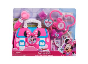 0886144880933 - Just Play BV Kinderhaushaltsgerät Disney Junior Minnie Mouse Bow-Care Doctor Bag Set