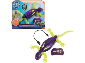0681147104785 - Hex Bots - Wandflitzer-Gecko Glow in the Dark Spielfigur
