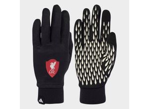 4068809366822 - Trainingshandschuhe ADIDAS PERFORMANCE LFC FP GLOVES Herren Gr L schwarz strawberry rot Obermaterial 100% Polyester Handschuhe Liverpool