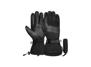 4060485592427 - Skihandschuhe REUSCH Morvan Damen Gr 105 schwarz 90% Polyester 10% Polyurethan unifarben Handschuhe mit wasserdichter und atmungsaktiver Funktion 4060485592427 - Skihandschuhe REUSCH Morvan Damen Gr 105 schwarz 90% Polyester 10% Polyurethan unifarben Handschuhe mit wasserdichter und atmungsaktiver Funktion