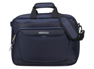 5400520244697 - Reisetasche AMERICAN TOURISTER SUMMERRIDE 3-Way Bordtasche Gr B H T 40cm x 30cm x 20cm blau (navy) Polyester Taschen Handgepäck Reisegepäck Trolley-Aufsteck-System Underseater