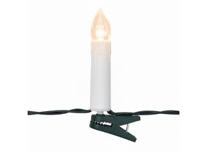 4028998034698 - IC WINTERWORLD LED-Christbaumkerzen grün Flammen 30 Stk Kabellänge 150m x Gesamtlänge 174m Lichterketten