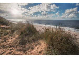 4032295091971 - Leinwandbild BÖNNINGHOFF Strand - Sylt bunt (farbe rahmen kein rahmen farbe bild(er) blau beige grün) B118cm H78cm T18cm Canvas MDF Bilder BxH 118x78 cm