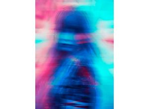 4055065153464 - Bild KOMAR Neon Girl bunt (farbe bild(er) bunt) B50cm H70cm Papier Holz Bilder Wandbild zur Dekoration - ohne Rahmen