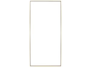 9010985092540 - Wandspiegel  Gold  Metall Glas Holzwerkstoff  rechteckig  90x180x25 cm  Reach Bsci  senkrecht und waagrecht montierbar in