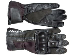 4251084708061 - Motorradhandschuhe ROLEFF RO 45 Gr S schwarz Handschuhe S Obermaterial 60% Rindsleder 40% Polyester Innenfutter 100% Polyester winddicht