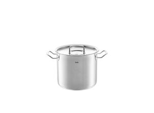 4009209379890 - Kochtopf FISSLER ORIGINAL-PROFI COLLECTION hoher Kochtopf Töpfe Gr 91 l + Ø 24 cm silberfarben Suppentopf Suppentöpfe mit breitem Schüttrand Kaltmetallgriffen Made in Germany Induktion