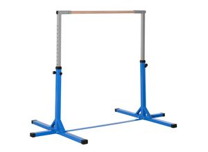 4251774908757 - Höhenverstellbare Gymnastikstange für Kinder 197B x 121T x 92-150H cm Turnstange Turnen Reckstange Gymnastik Turnreck
