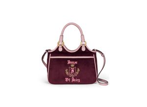 8056280830303 - Tragetasche JUICY COUTURE HERITAGE M DOUBLE HANDLE Damen Kinder Gr B H T 10cm x 20cm onesize winetasting Polyester Polyurethan Taschen Tragetasche Damen Shopper Einkaufstasche Fashion Lifestyle Sale