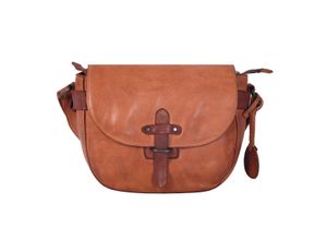 4046478090033 - Handtasche HARBOUR 2ND Theresia Damen Gr B H T 25cm x 17cm x 8cm cognac Rindsleder Taschen