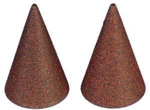 4016318276859 - Gardinenstangen-Endstück Cone Gr 1 braun (rostbraun) H25cm L4cm Ø16cm Gardinenstangenendstücke für Gardinenstangen Ø 16 mm 4016318276859 - Gardinenstangen-Endstück Cone Gr 1 braun (rostbraun) H25cm L4cm Ø16cm Gardinenstangenendstücke für Gardinenstangen Ø 16 mm