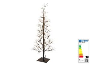 4036812131010 - LED Baum 100 cm auf Sockel 600 LED warmweiß Timer IP44 Innen und Außen