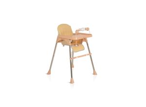3801005153411 - Kinderhochstuhl Century Spielzeug Tablett verstellbar Gurt Fußstütze beige