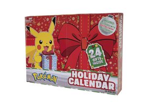 0191726399278 - Pokémon - Adventskalender Pikachu Figuren Holiday Calender Weihnachtskalender