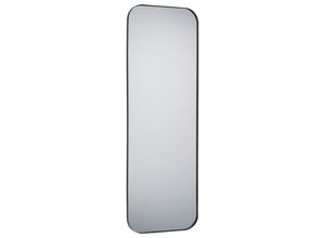 4251820302034 - Xxxl Wandspiegel  Schwarz  Metall Glas  rechteckig  50x150x3 cm  senkrecht und waagrecht montierbar Ganzkörperspiegel  Spiegel Wandspiegel