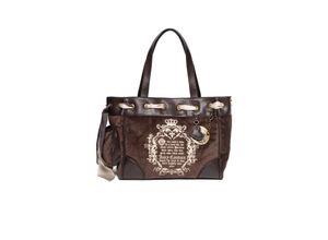 8056280917769 - Tragetasche JUICY COUTURE DAYDREAMER FAIRY LD HANDLE BAG __ Damen Kinder Gr onesize java Polyester Taschen Tragetasche Damen Shopper Einkaufstasche Fashion Lifestyle Sale