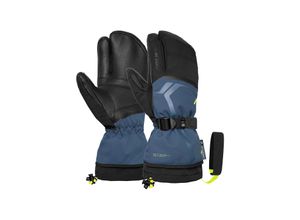 4060485587461 - Fäustlinge REUSCH Down Spirit GORE-TEX Lobster Damen Gr 105 schwarz gelb 50% Polyester 45% Ziegenleder mehrfarbig Handschuhe mit praktischen Heizkissen-Taschen 4060485587461 - Fäustlinge REUSCH Down Spirit GORE-TEX Lobster Damen Gr 105 schwarz gelb 50% Polyester 45% Ziegenleder mehrfarbig Handschuhe mit praktischen Heizkissen-Taschen